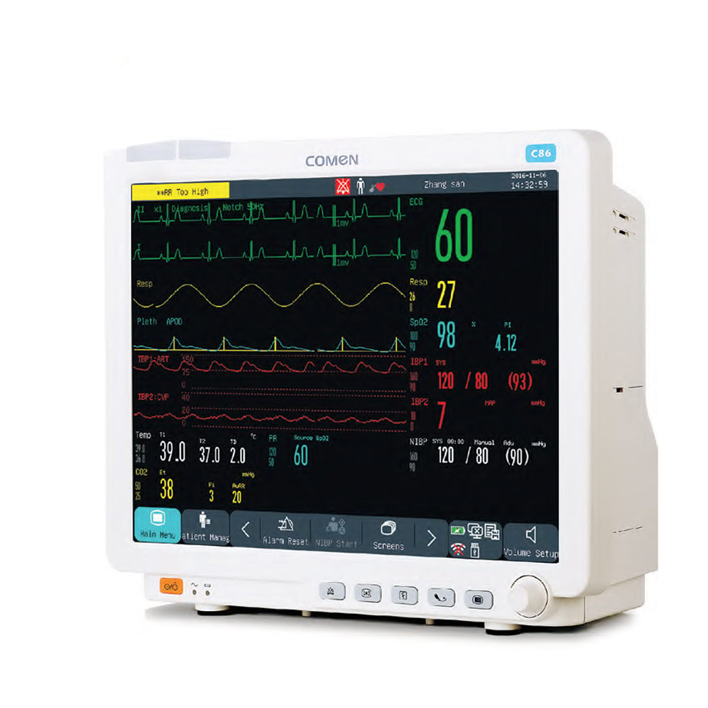 Comen C86 Multi-parameter Patient Monitor # – GlobalHeathcareMedical