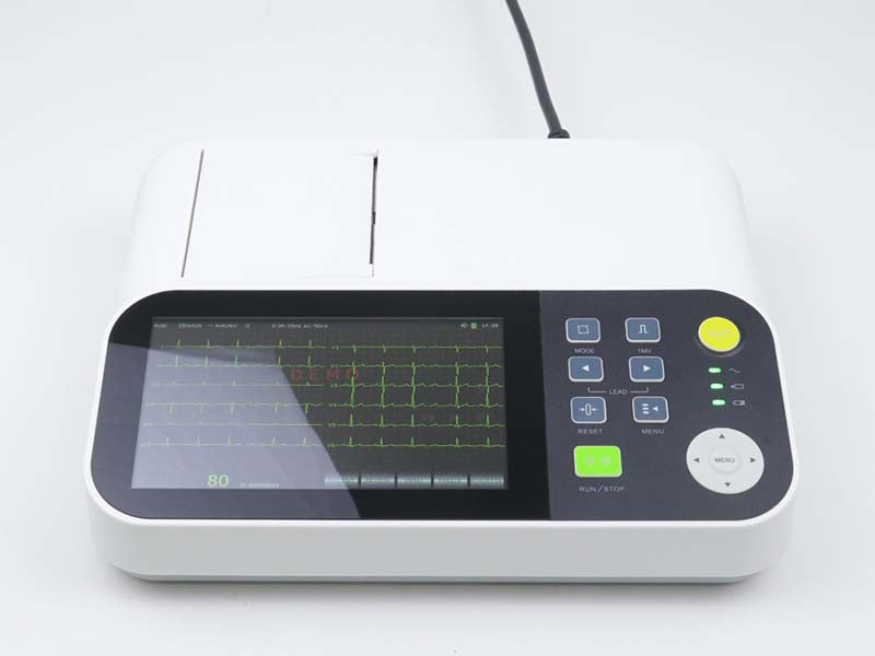 3 channel ECG Machine with 7inch touch screen – GlobalHeathcareMedical