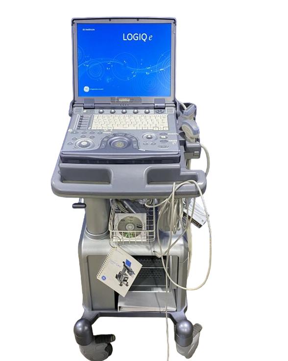 GE Logiq E Ultrasound System with two probes: 12L and 4C Probes- 2011 ...