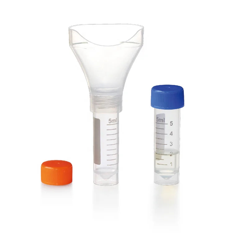 Painless Testing Plastic Disposable Saliva test cfDNA Sample Collector ...